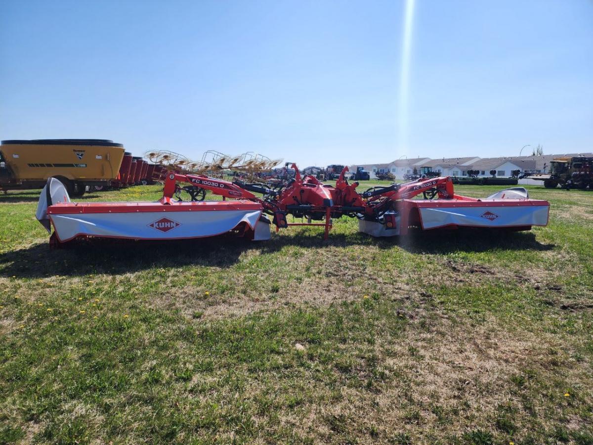 New Kuhn FC3525F Rear, FC10030D Front for sale in Alberta