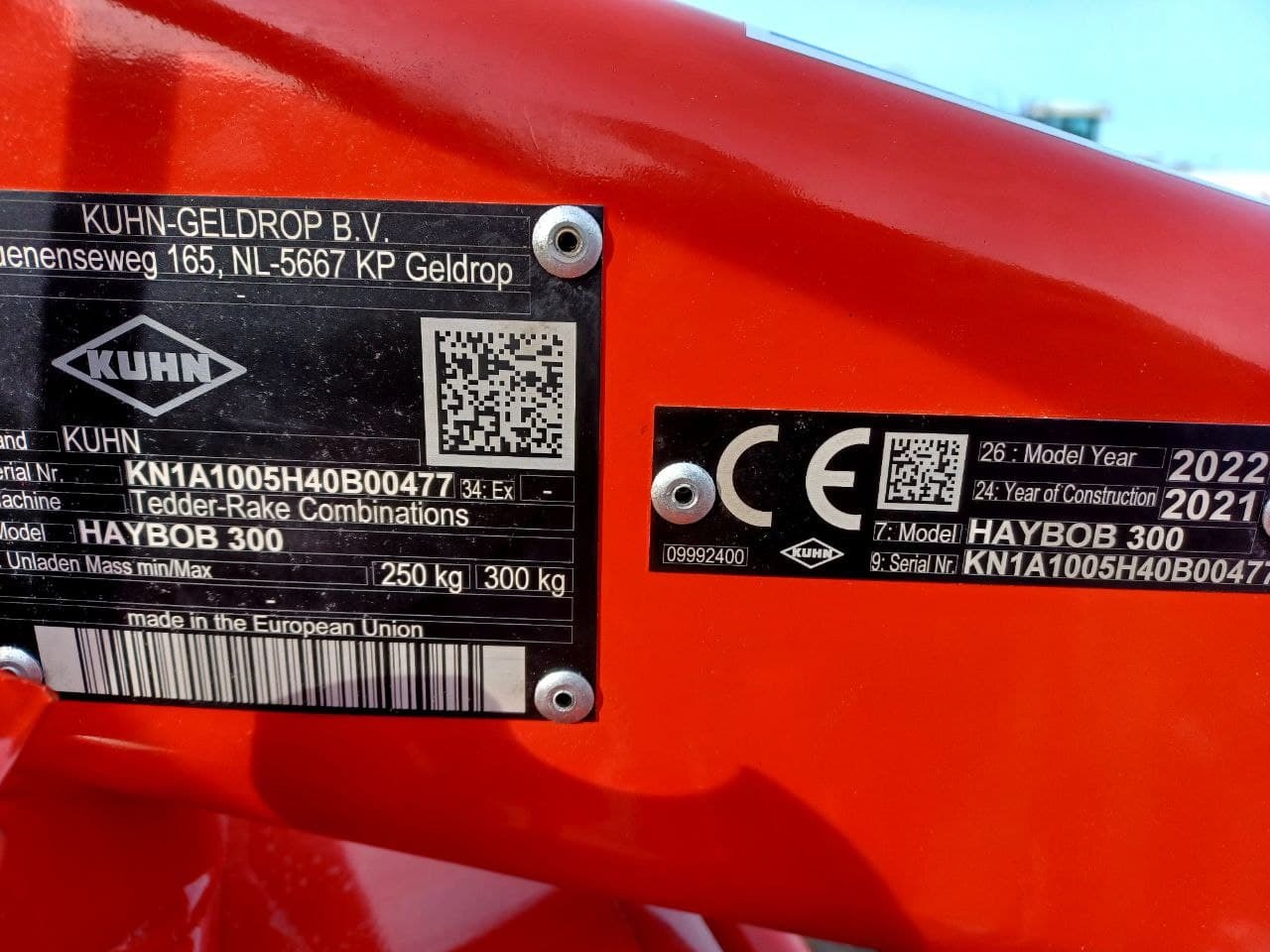 New Kuhn Haybob 300 for sale in Alberta