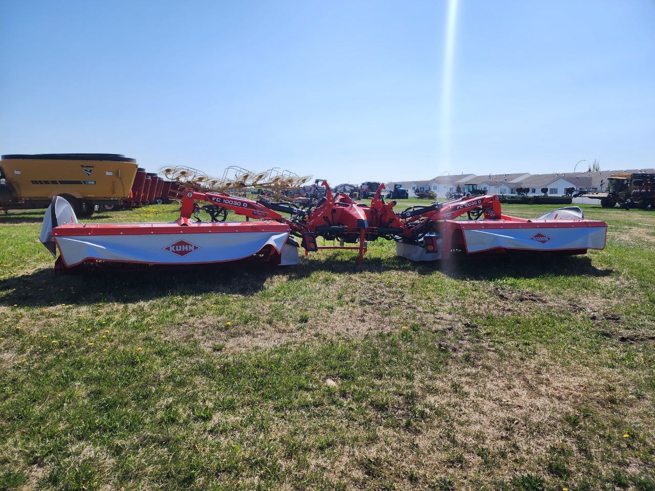 New Kuhn FC3525F Rear, FC10030D Front for sale in Alberta