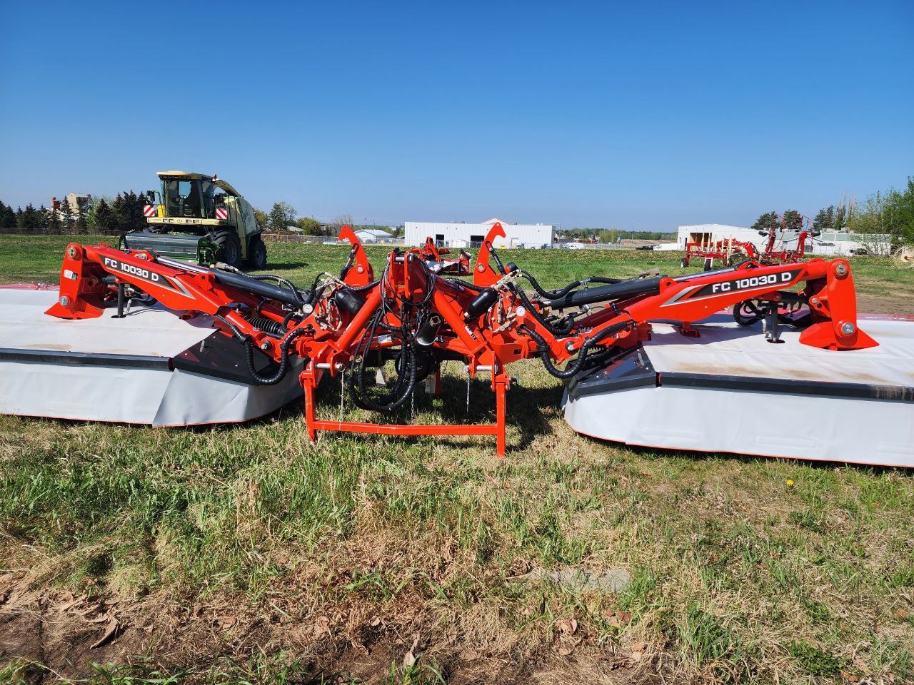 New Kuhn FC3525F Rear, FC10030D Front for sale in Alberta