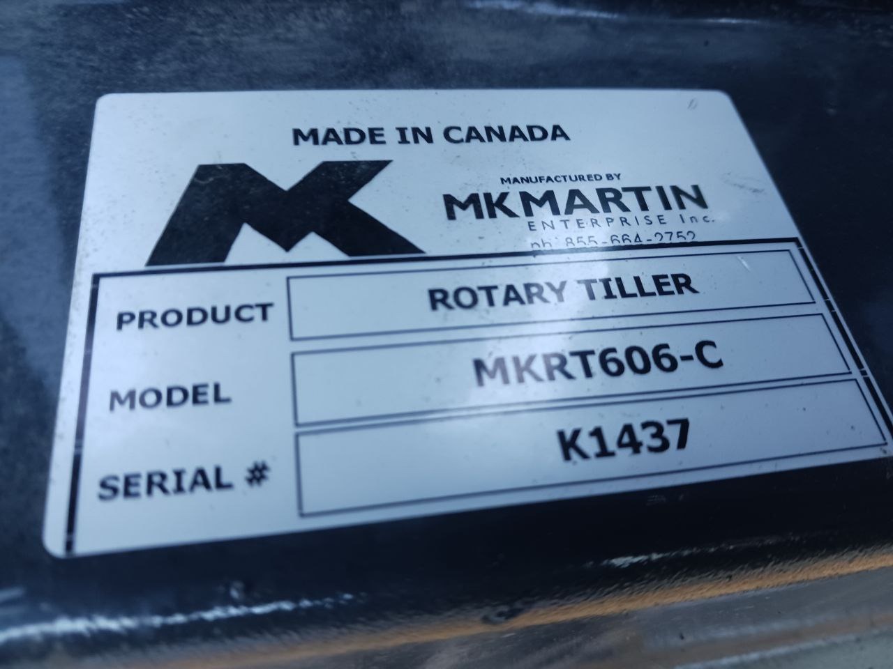 New M.K. Martin RT606 for sale in Alberta